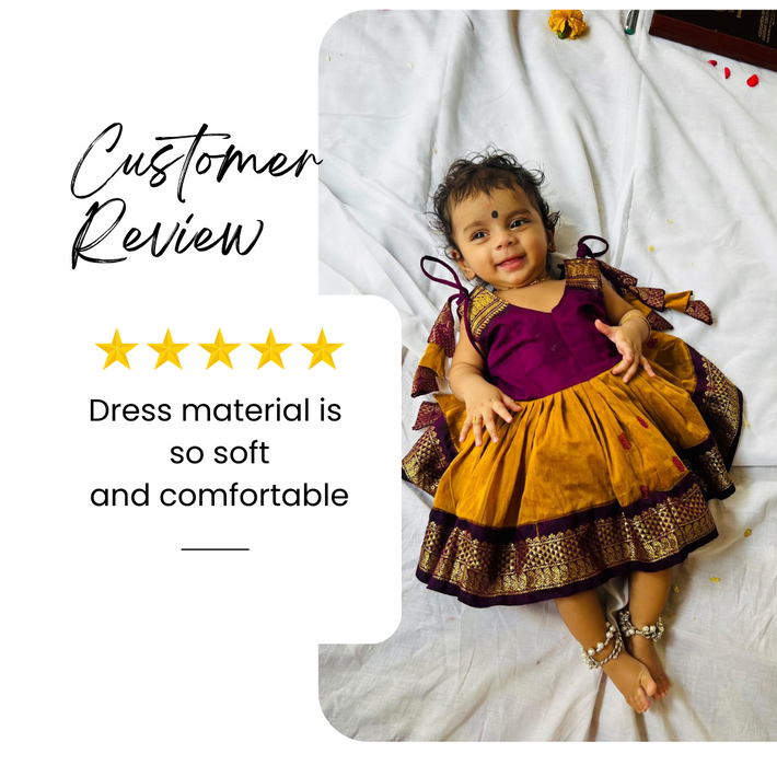 Traditional green and red checked langa jacket ethnic wear for baby gi ...